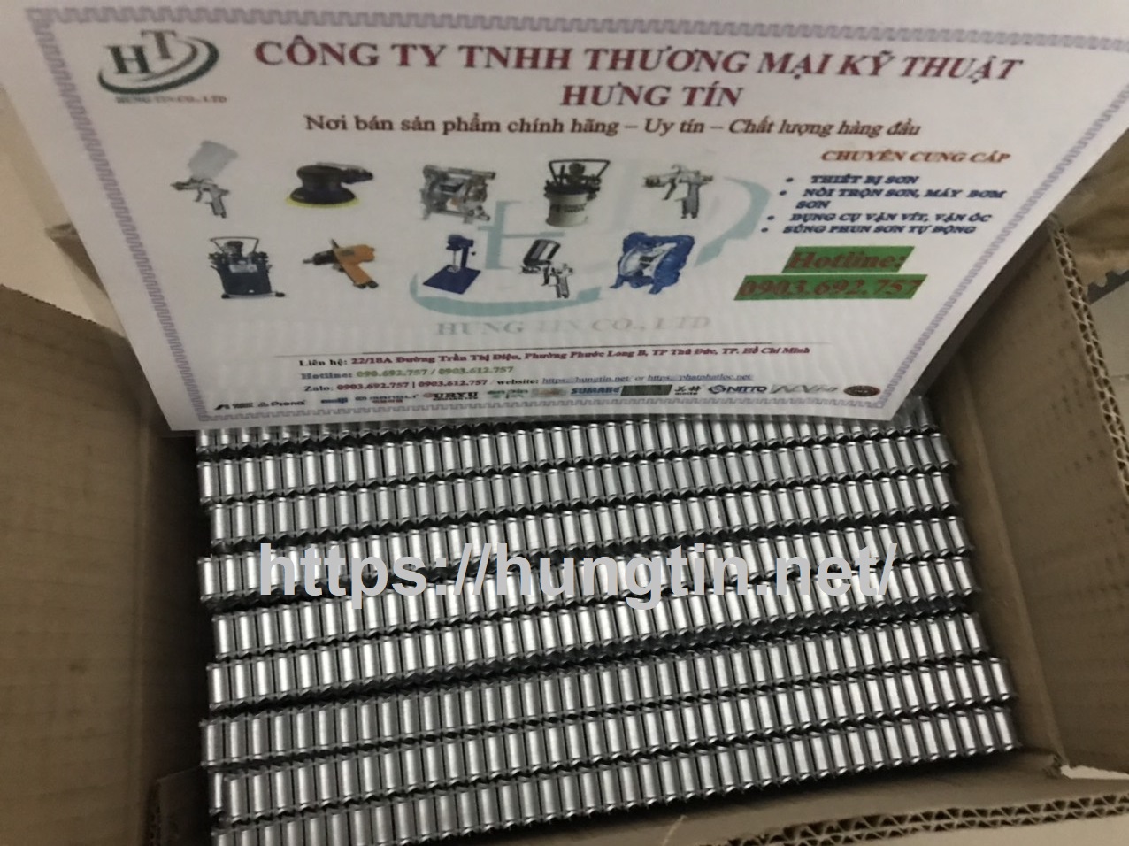 Đinh công nghiệp M66 dùng cho máy bắn đinh M66 giá tốt